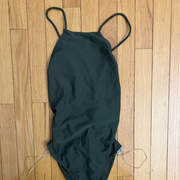 Forever 21 | Swim | F2 Olive One Piece Swimsuit | Poshmark